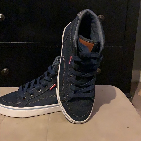 Levi's | Shoes | Jean High Top Levis Shoes | Poshmark
